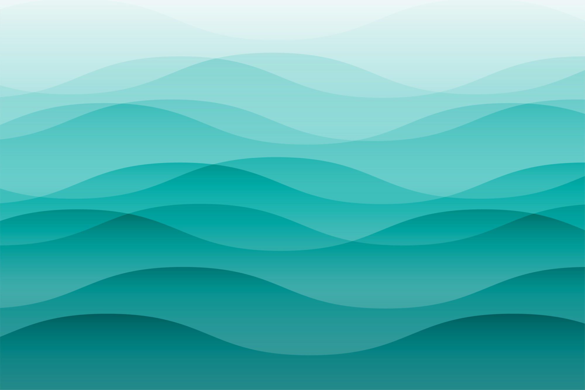 turquoise ocean color sea waves with ripples background - Mairie Elbeuf