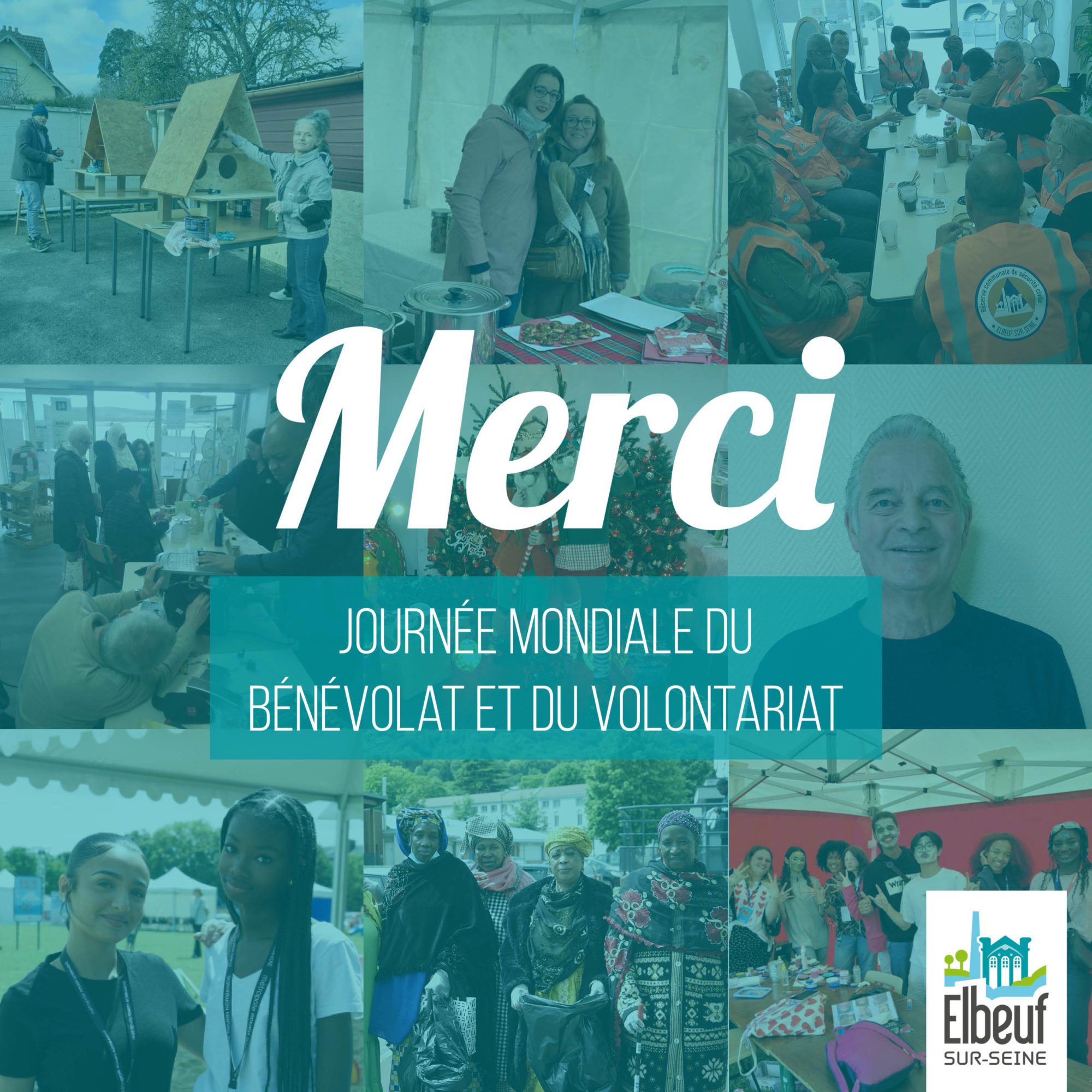 Journée mondiale du bénévolat et du volontariat - Mairie d'Elbeuf